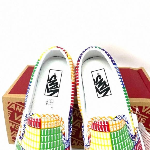 Vans | Shoes | Vans Classic Slip On Mens Pride Lgbtq Multicolor ...
